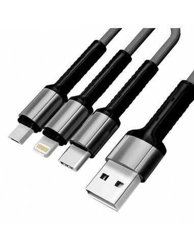 Cable USB 3 en 1 LDNIO LC93 – Netcell